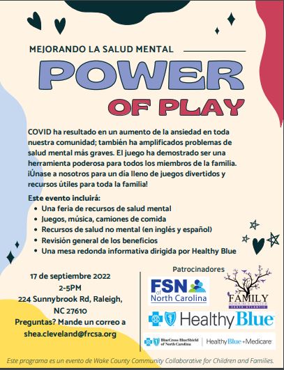 Power of Play - Wake County Community Collaborative - NC Collaborative
