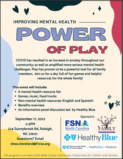 Power of Play - Wake County Community Collaborative - NC Collaborative